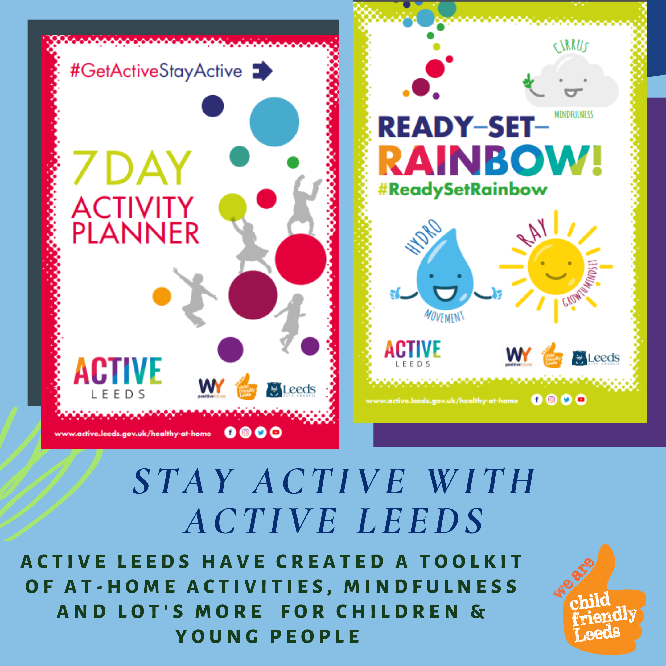 Stay Active & Have Fun with these new resources by Active Leeds